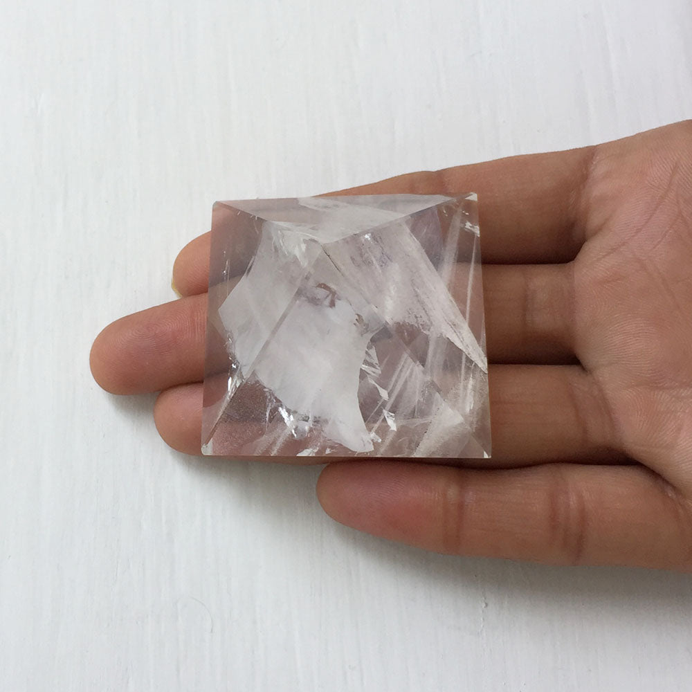 Rock Crystal Pyramid – SAVI GEMS